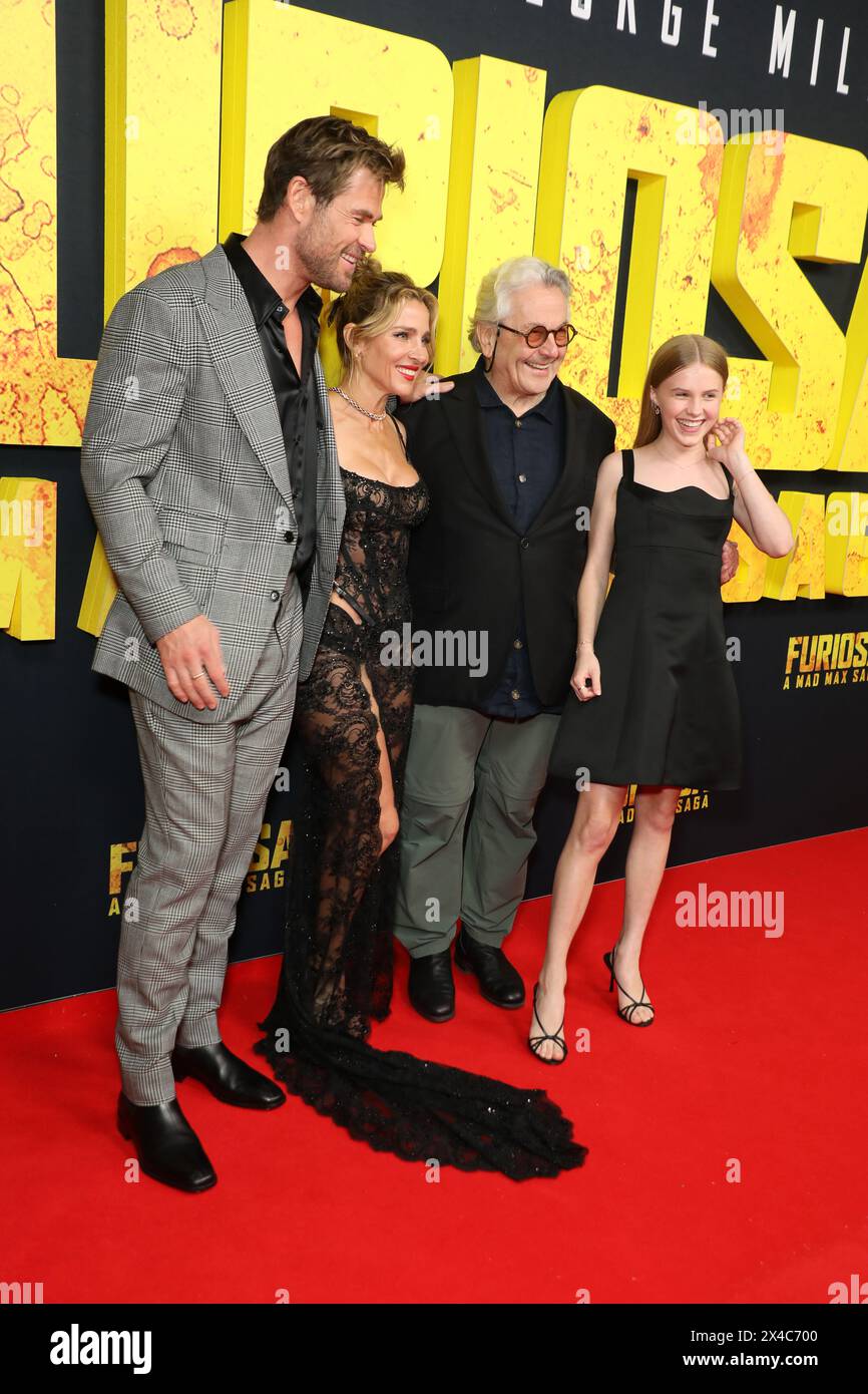 Sydney, Australia. 2nd May 2024. L-R: Chris Hemsworth (Dr Dementus ...