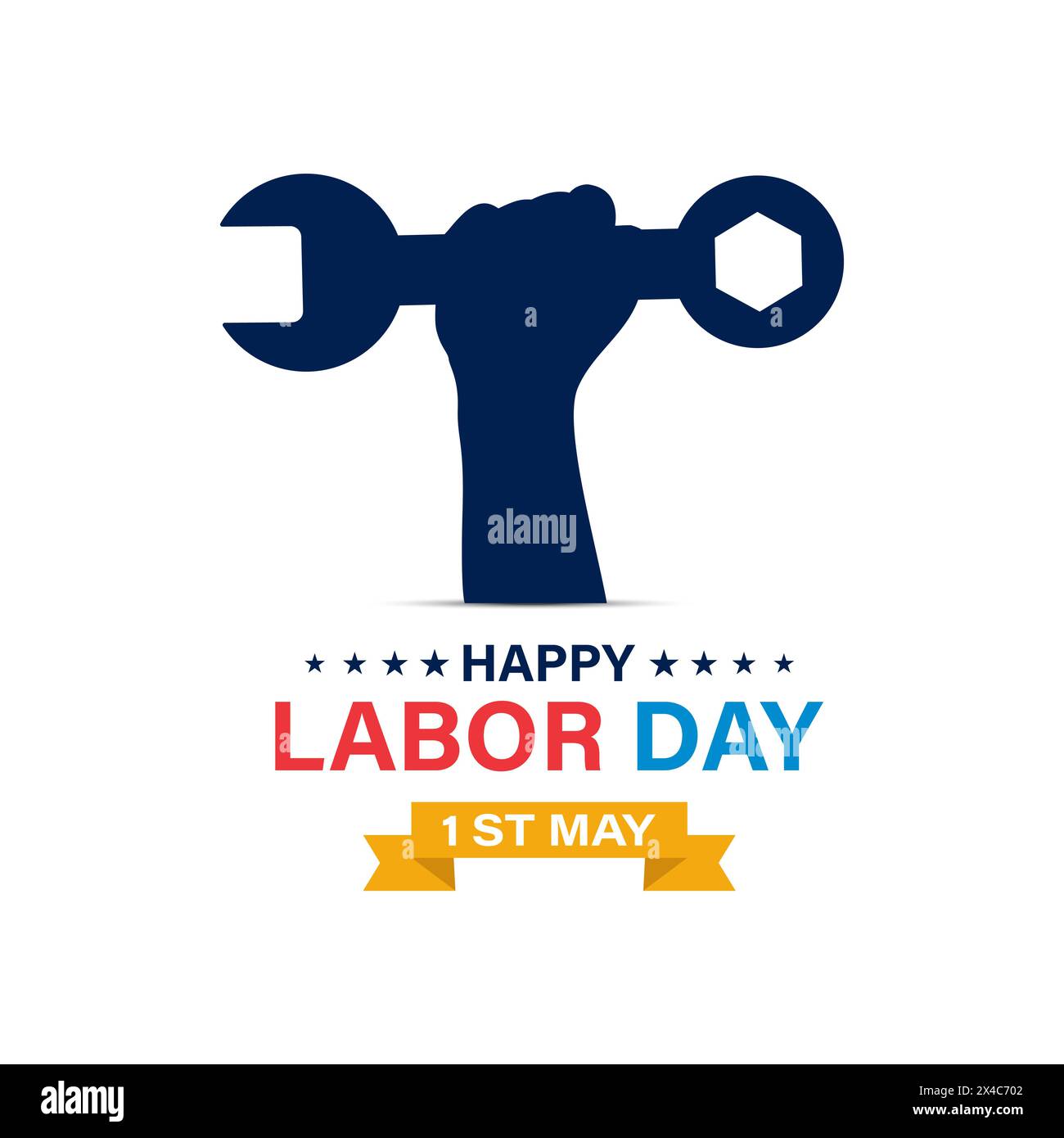 International Workers Day safe and healthy working vector illustration ...