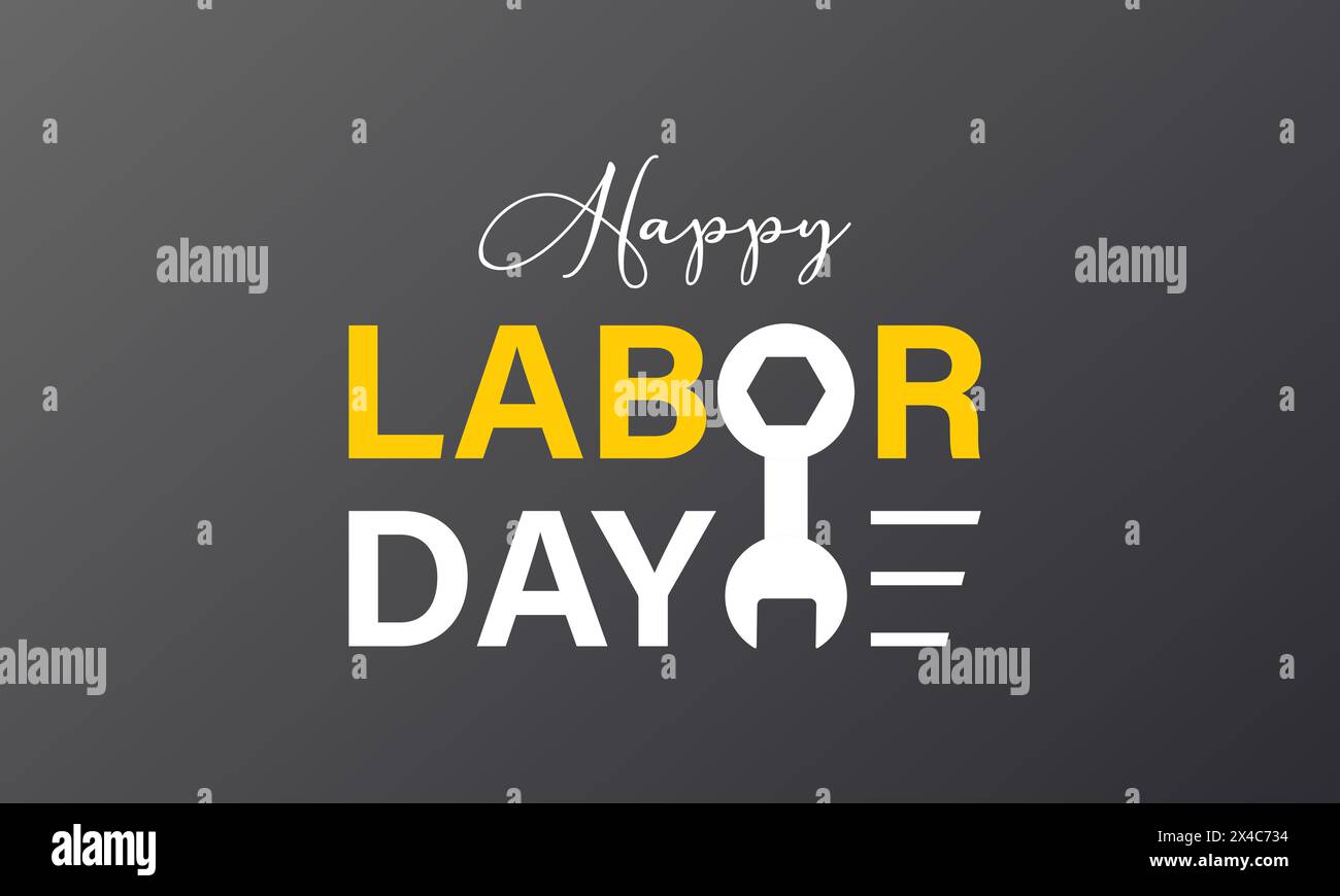 International Workers Day safe and healthy working vector illustration ...