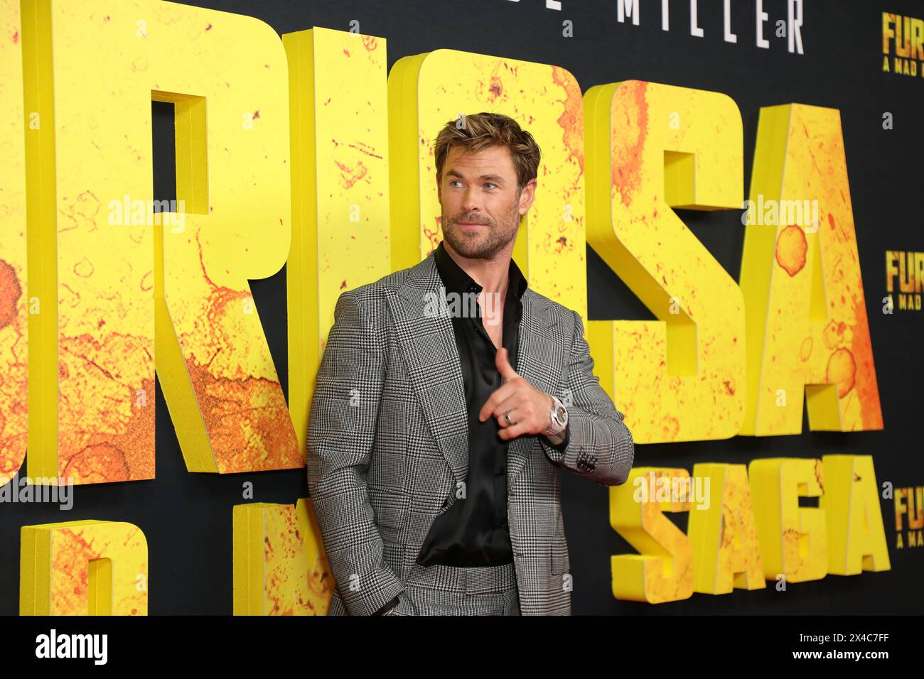 Sydney, Australia. 2nd May 2024. Chris Hemsworth (Dr Dementus) arrives on the red carpet for the ...