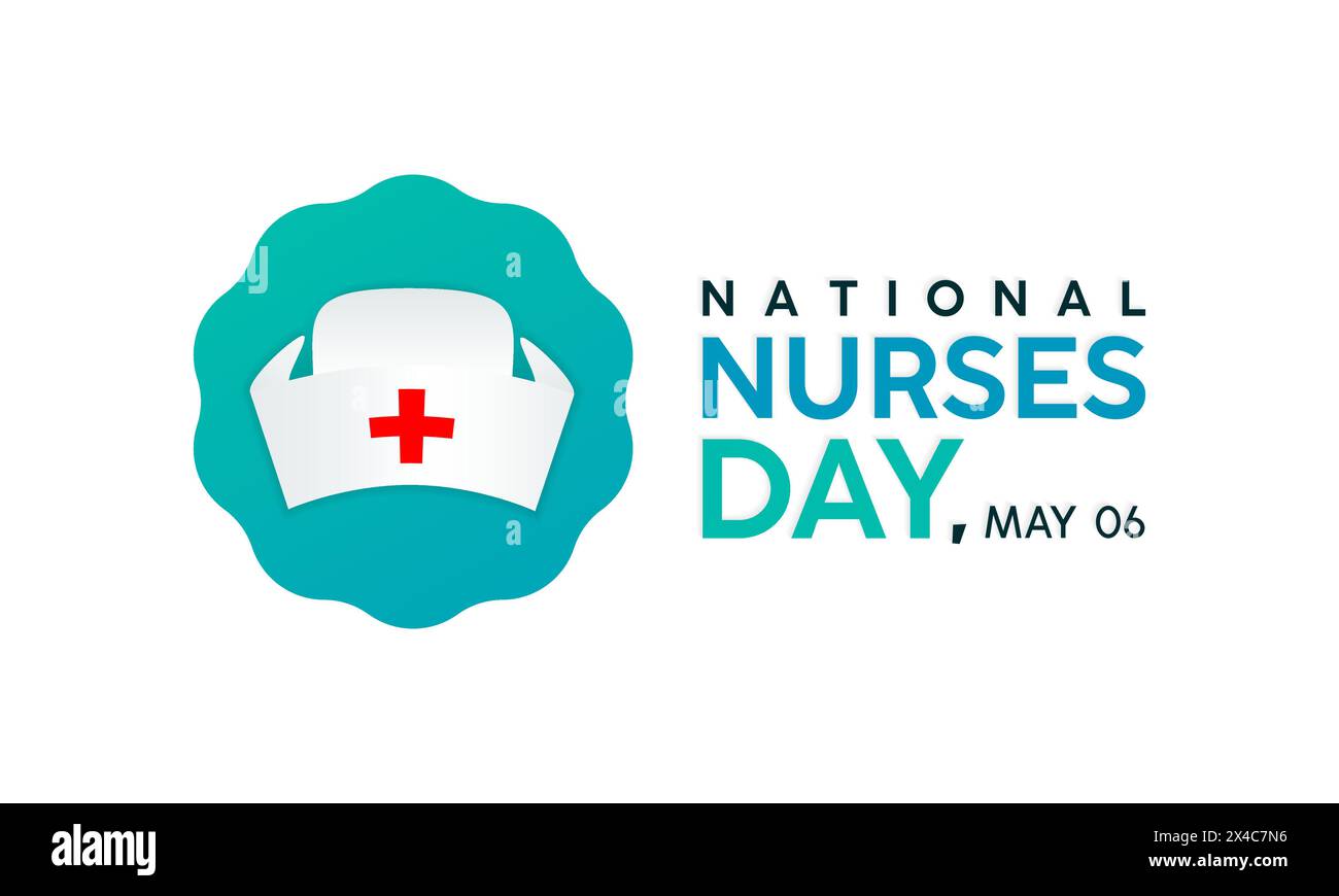 International Nurses Day health awareness vector illustration. Disease ...