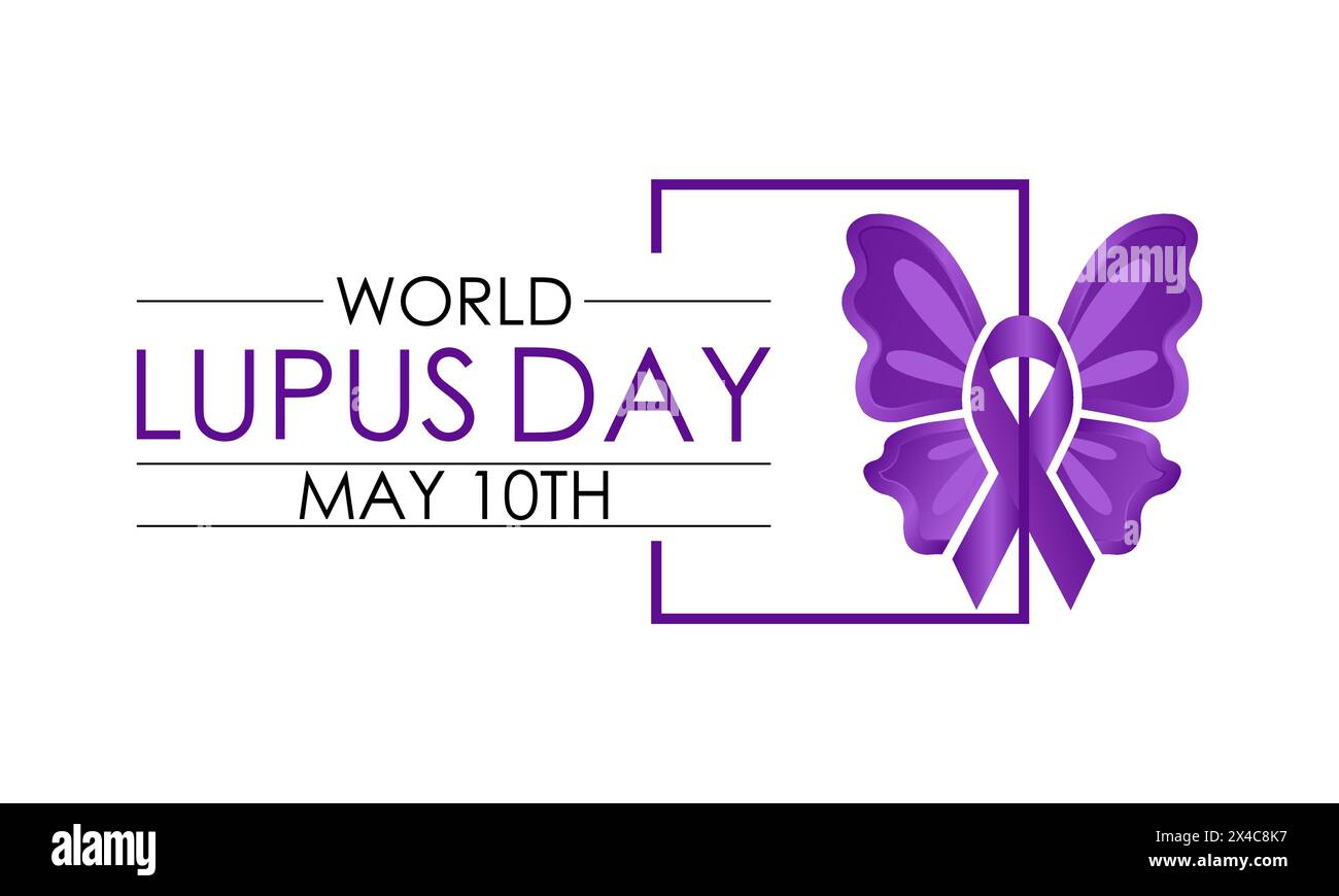 World Lupus Day health awareness vector illustration. Disease ...