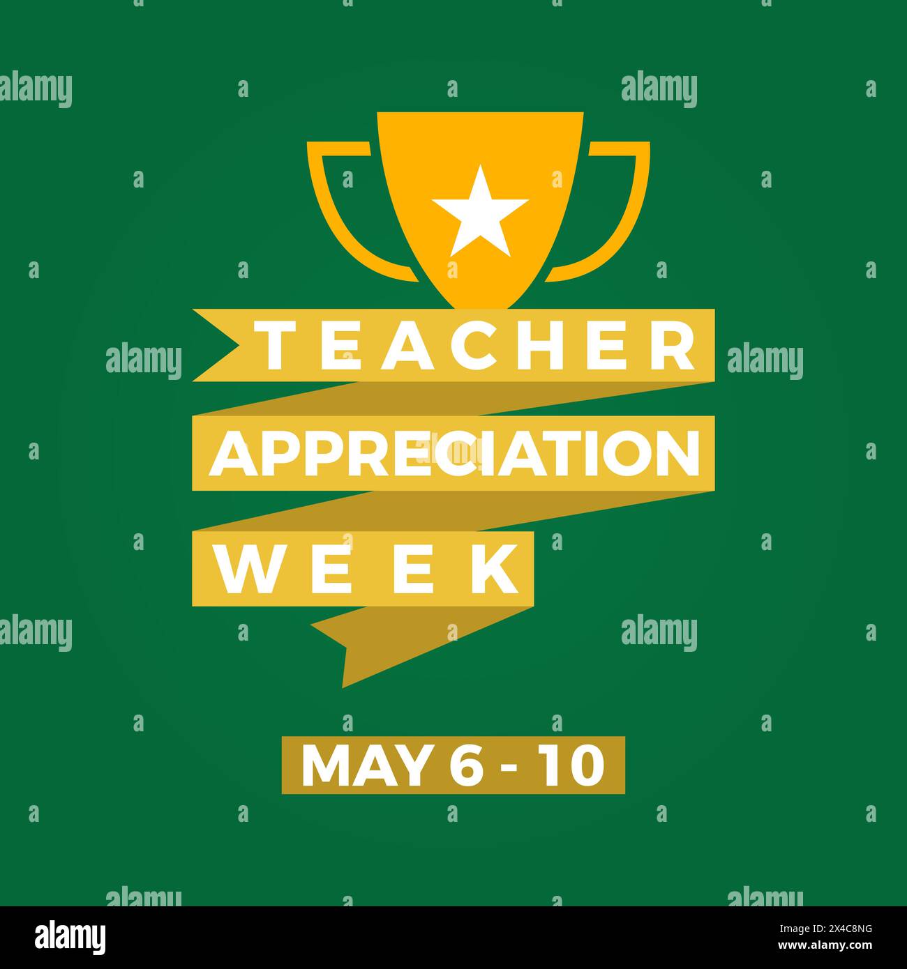 Teacher appreciation week gratitude vector illustration. Education ...