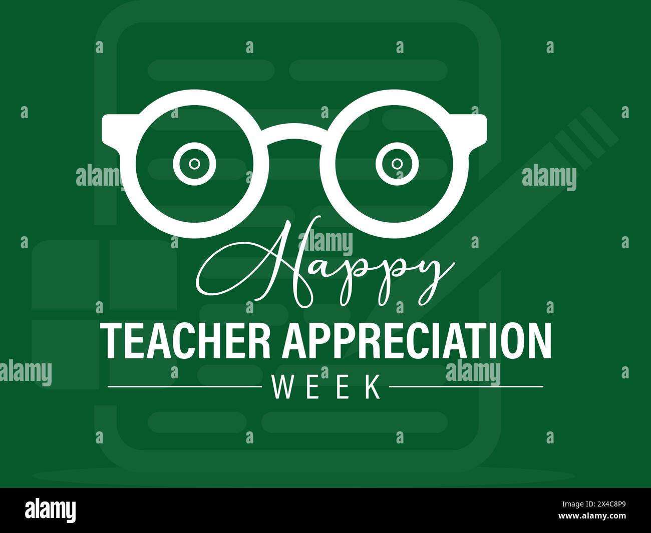 Teacher appreciation week gratitude vector illustration. Education ...