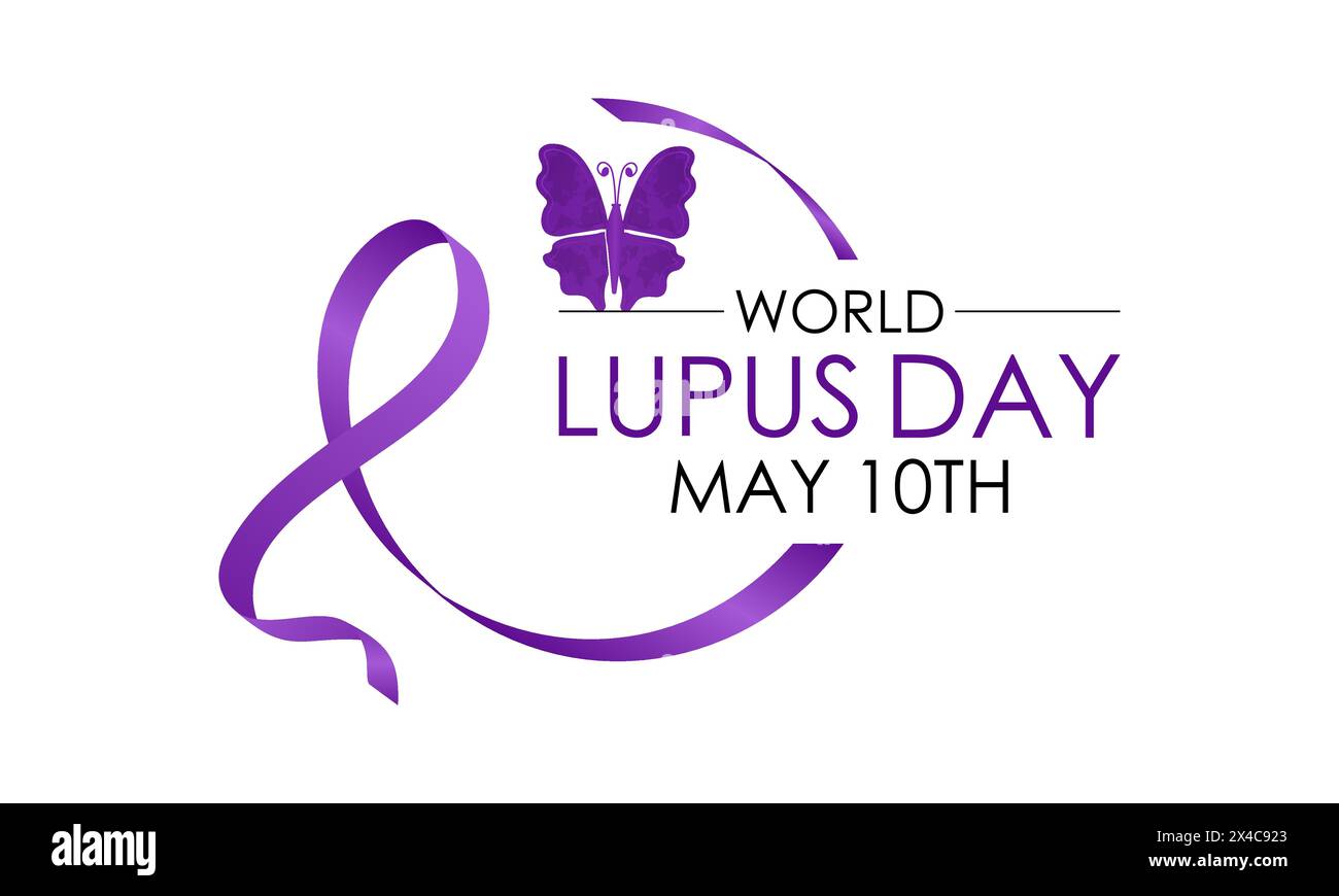 World Lupus Day health awareness vector illustration. Disease ...