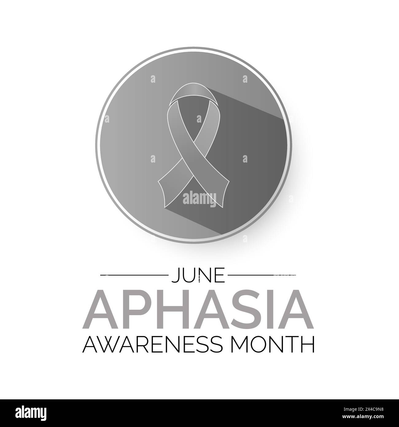 National Aphasia Awareness Month health awareness vector illustration ...