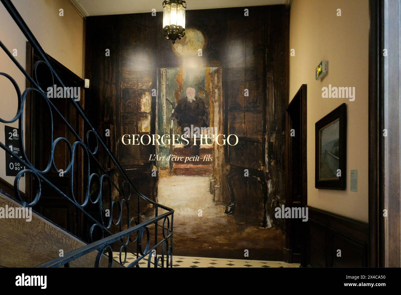 Victor Hugo's House, a writer's house museum in the Place des Vosges of ...