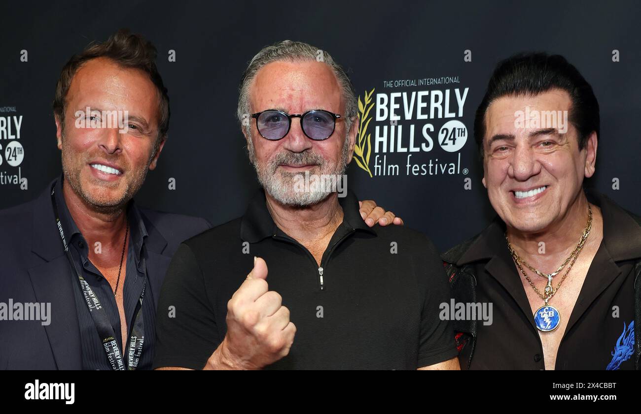 HOLLYWOOD, CA - May 1: Fabrice Sopoglian, Chuck Zito, Frank Stallone ...