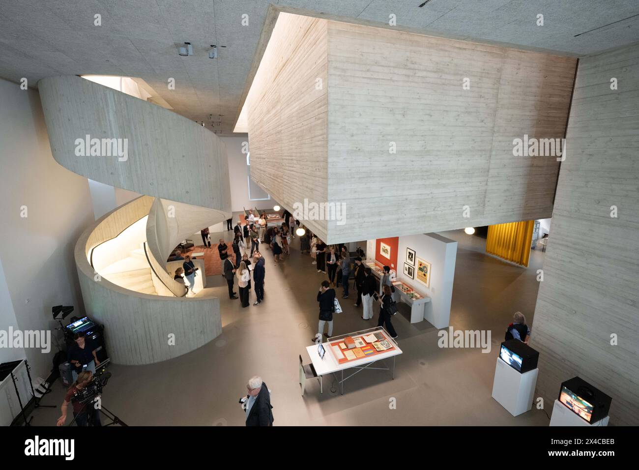 Dresden, Germany. 02nd May, 2024. Participants at a press conference ...