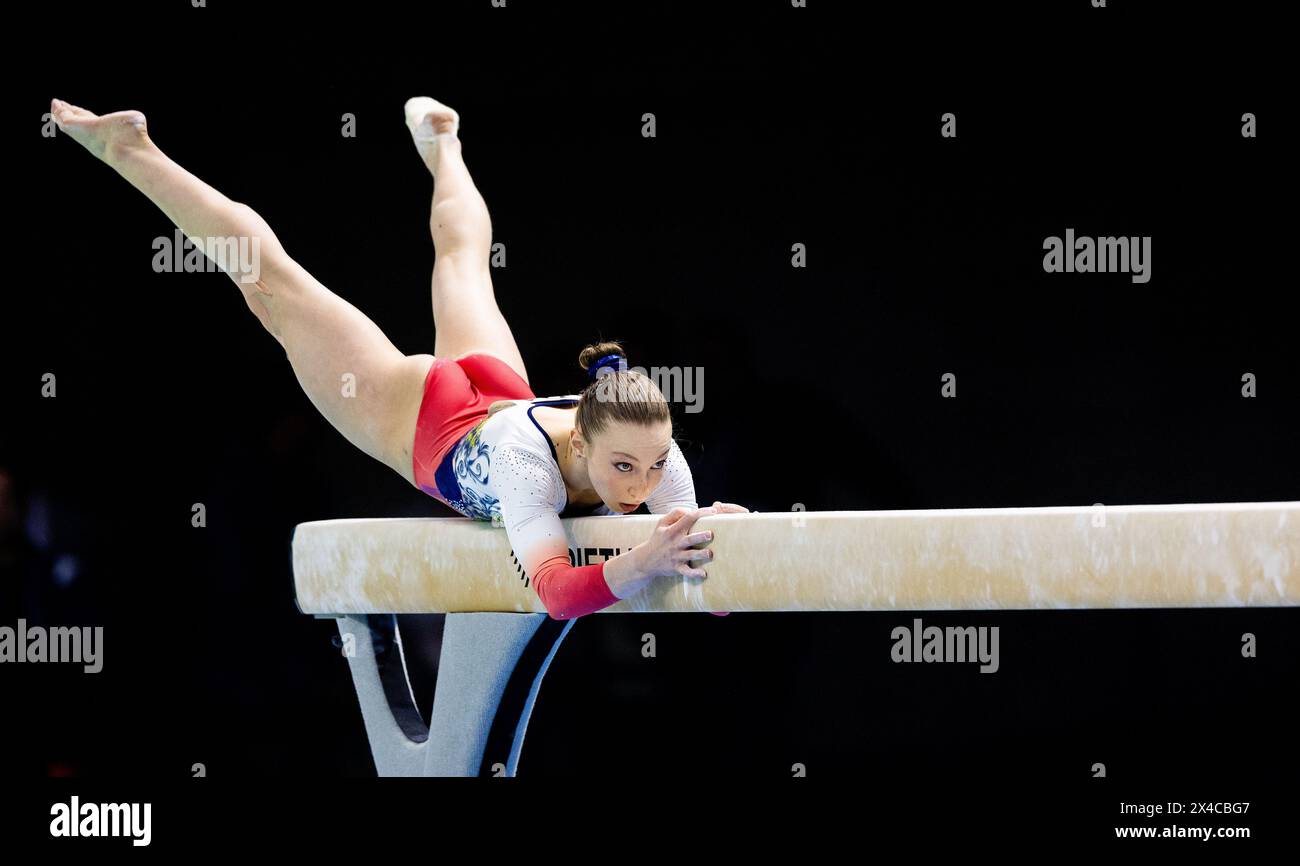RIMINI - 02/05/2024, Ana Barbosu (ROM) in action during the women's ...