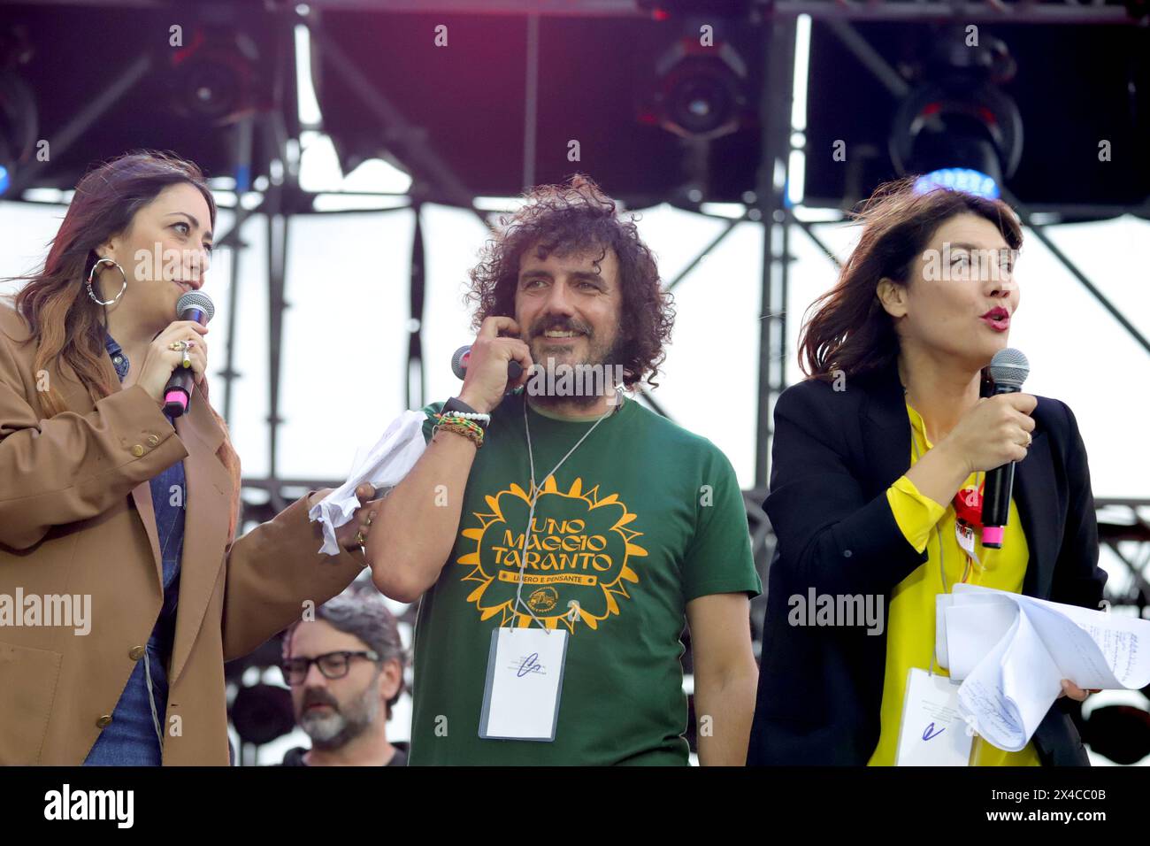 Taranto, Italy. 01st May, 2024. Martina martorano. Andrea Rivera and ...