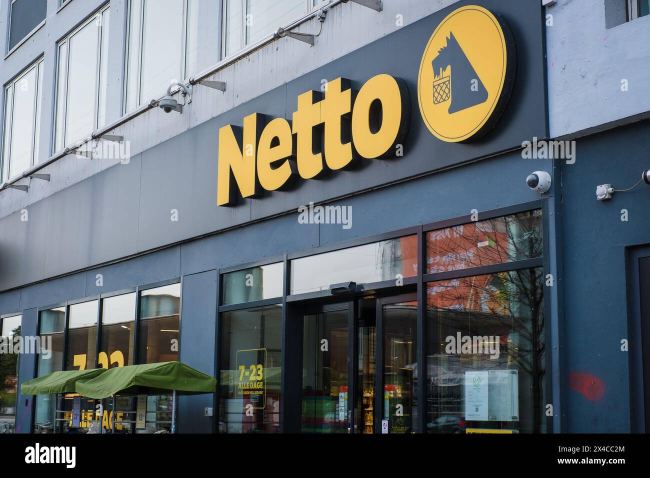 Copenhagen, Denmark - April 7, 2024: Netto grocery shop Stock Photo - Alamy
