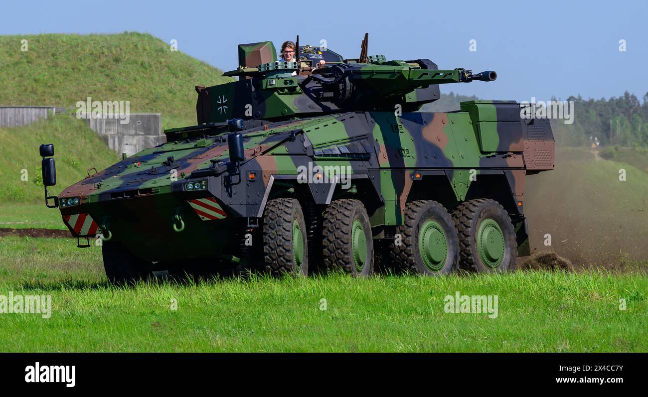 02 May 2024, Lower Saxony, Unterlüß: Siemtje Möller (SPD), State ...