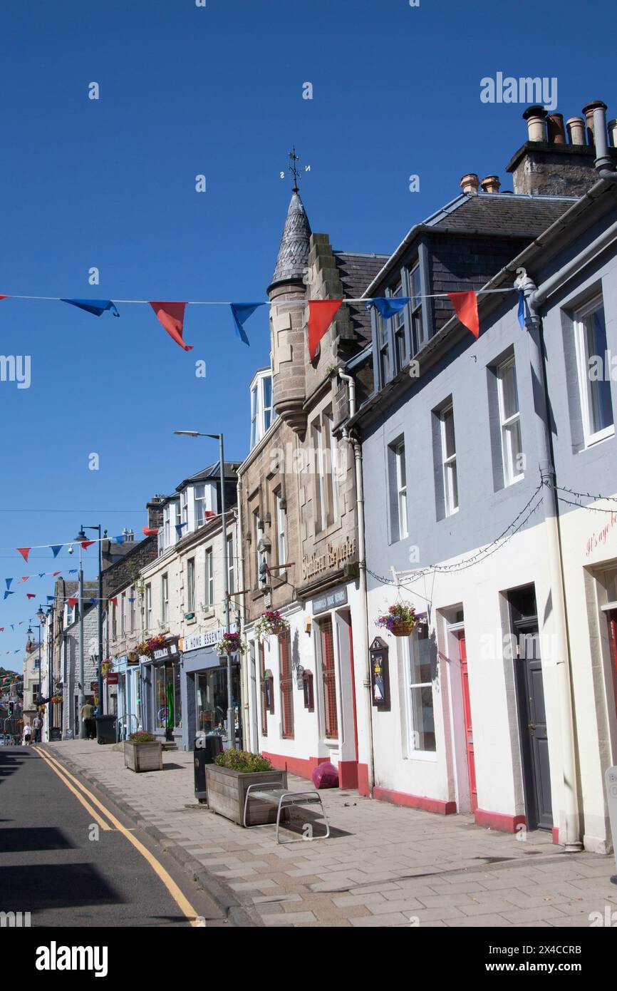 Views of Selkirk, The Scottish Borders in the United Kingdom Stock ...