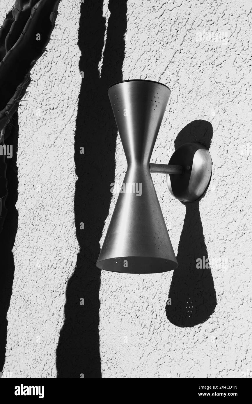 Palm Springs, Modernism wall Stock Photo - Alamy