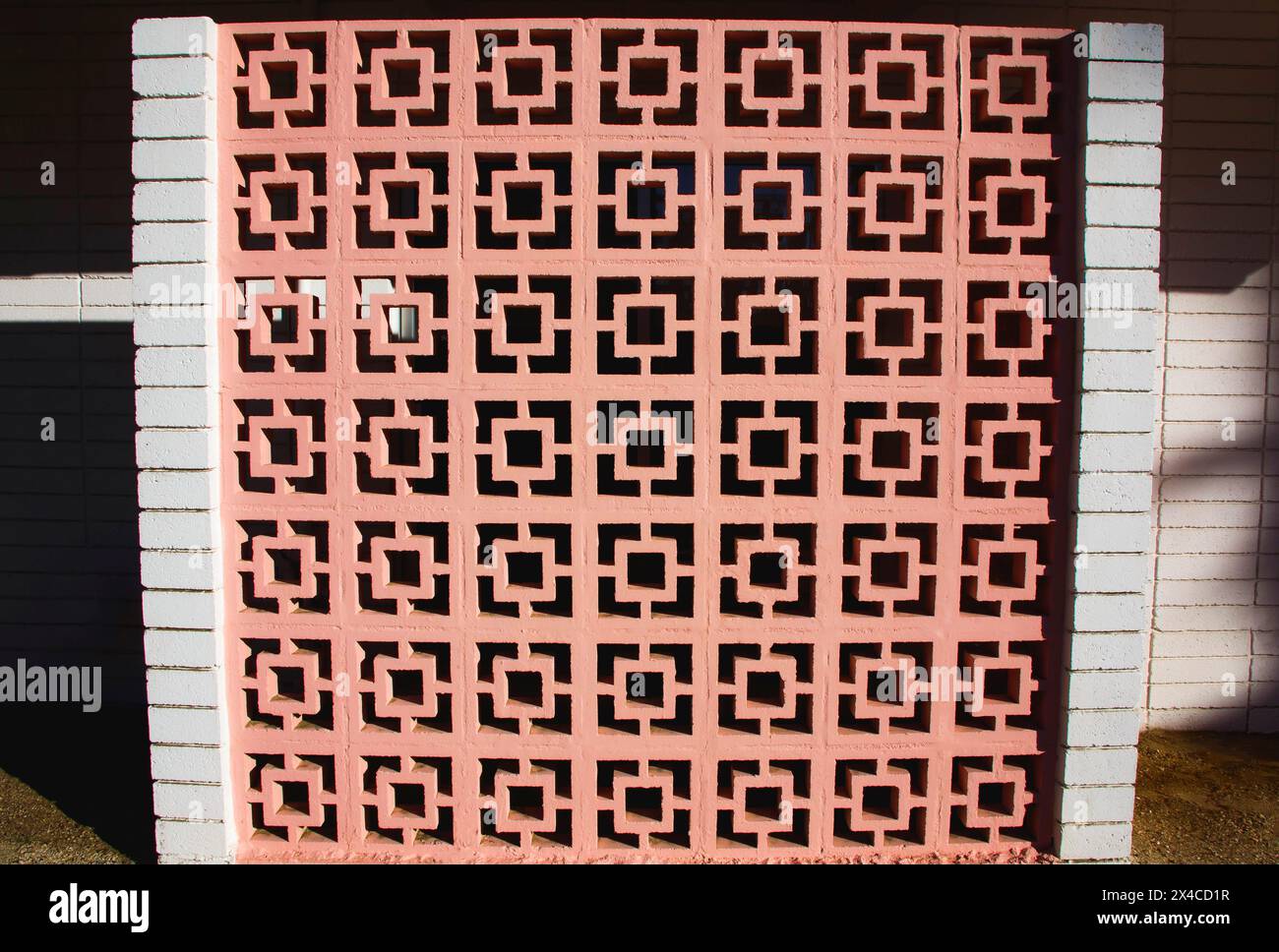 Palm Springs, Modernism wall Stock Photo - Alamy