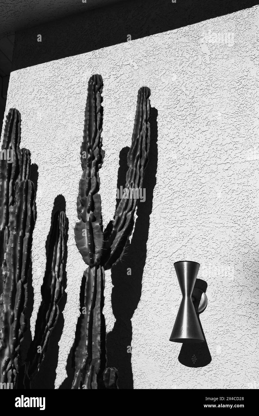 Palm Springs, Modernism wall Stock Photo - Alamy