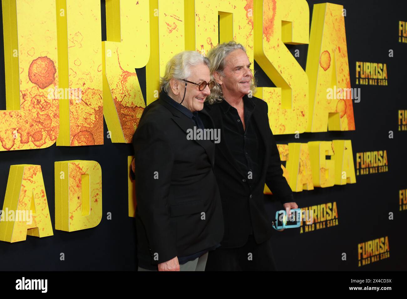 Sydney, Australia. 2nd May 2024. L-R: George Miller (Director) and Doug ...