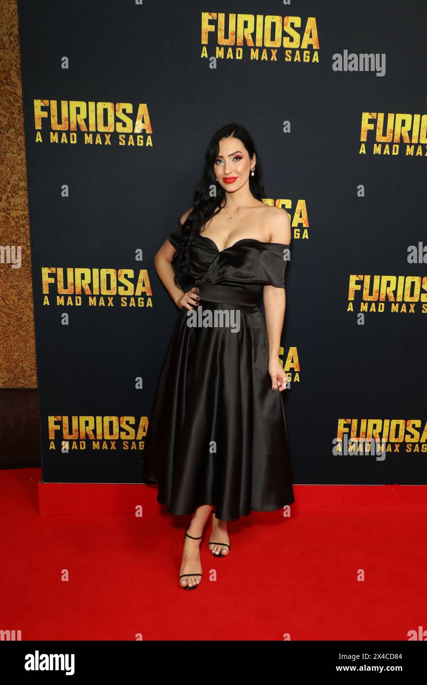 Sydney, Australia. 2nd May 2024. Miss Dani Cosplay, Dani Dacic arrives ...