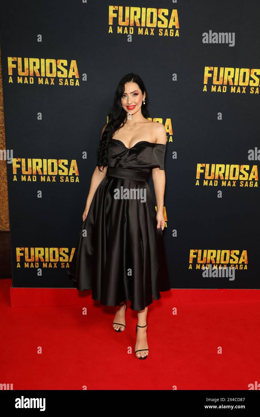 Sydney, Australia. 2nd May 2024. Miss Dani Cosplay, Dani Dacic arrives ...