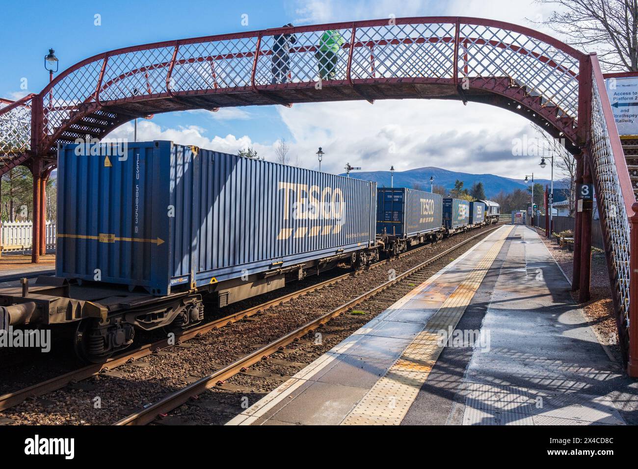 British supermarket giant Tesco using rail freight 40ft steel ...