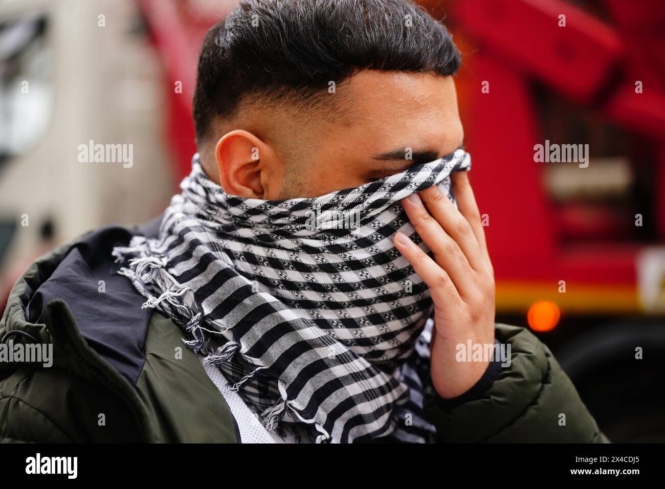 West Yorkshire Police officer Mohammed Adil, 26, leaving Westminster ...