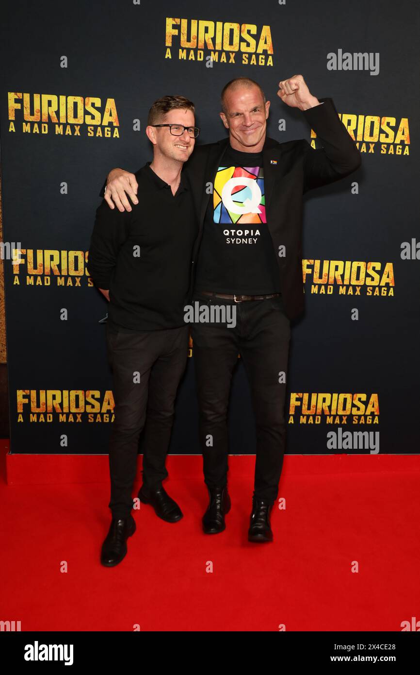 Sydney, Australia. 2nd May 2024. Ian Roberts and Daniel arrive on the ...