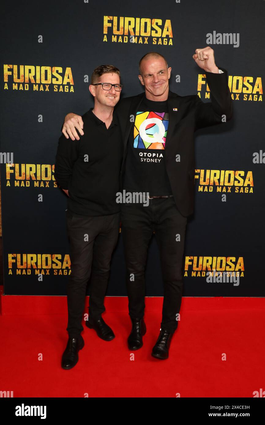 Sydney, Australia. 2nd May 2024. Ian Roberts and Daniel arrive on the ...