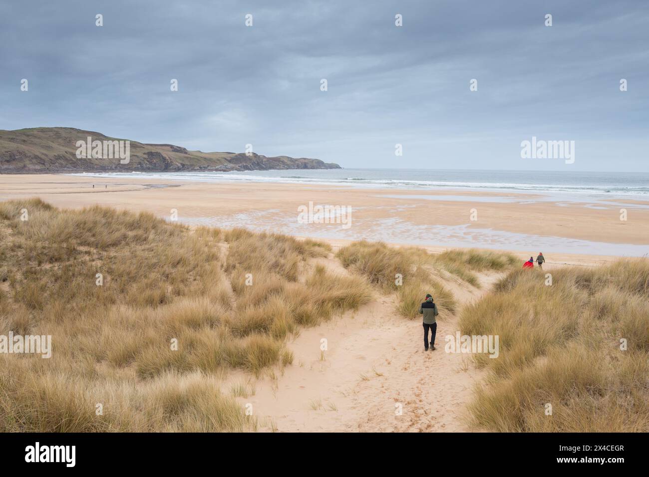 Strathy Bay, Scotland, UK Stock Photo - Alamy
