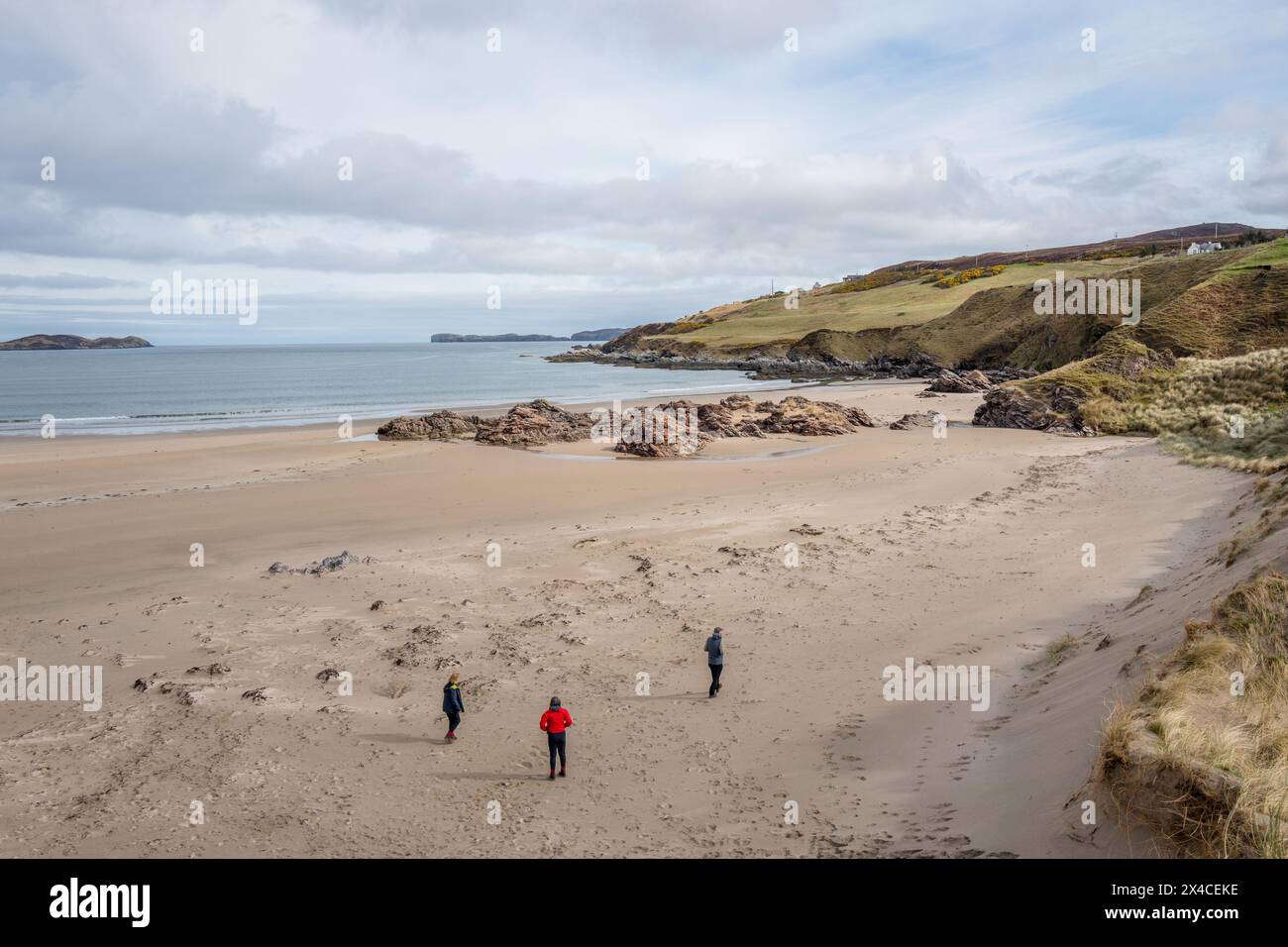 Coldbackie Beach, Scotland, UK Stock Photo - Alamy