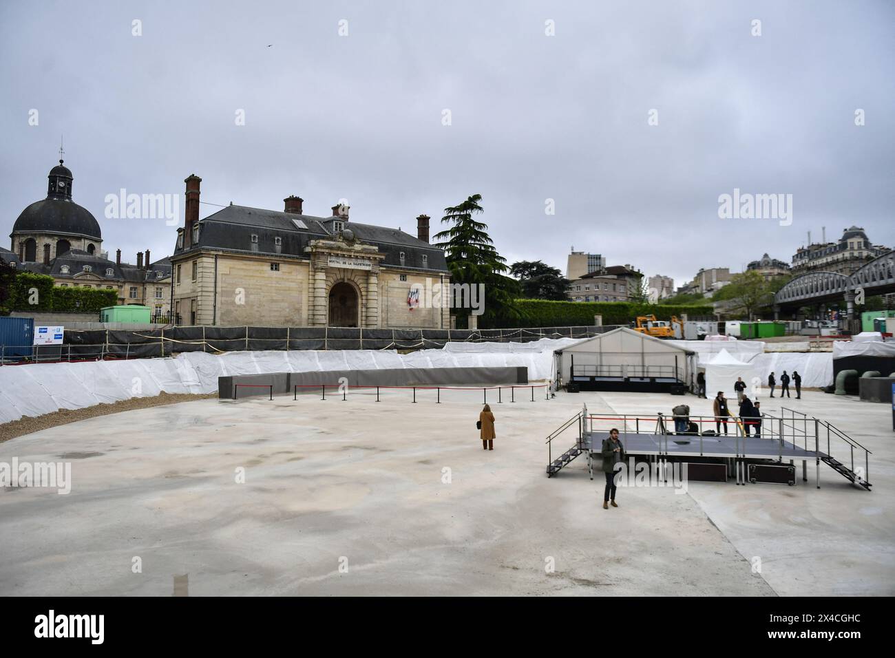 Paris, France. 02nd May, 2024. This photograph shows the newly ...