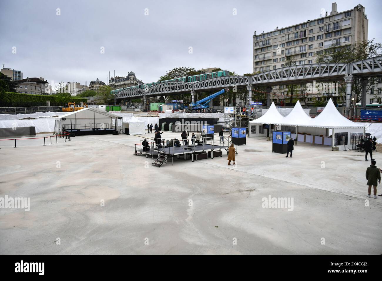 Paris, France. 02nd May, 2024. This photograph shows the newly ...
