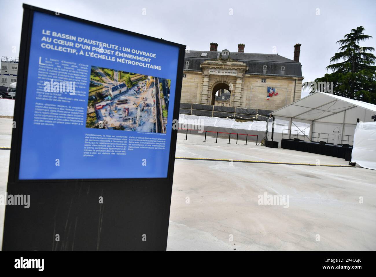 Paris, France. 02nd May, 2024. This photograph shows the newly ...