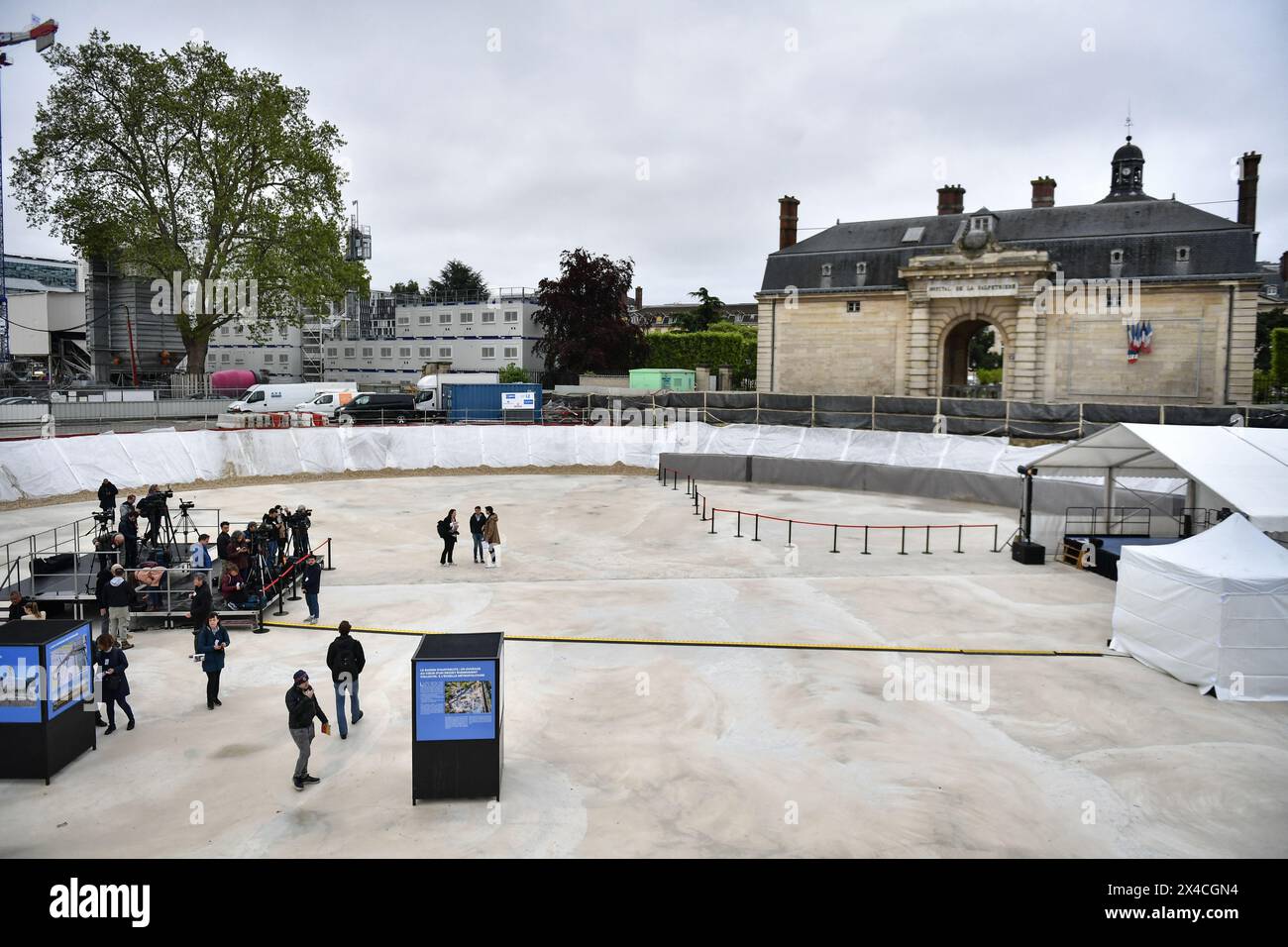 Paris, France. 02nd May, 2024. This photograph shows the newly ...