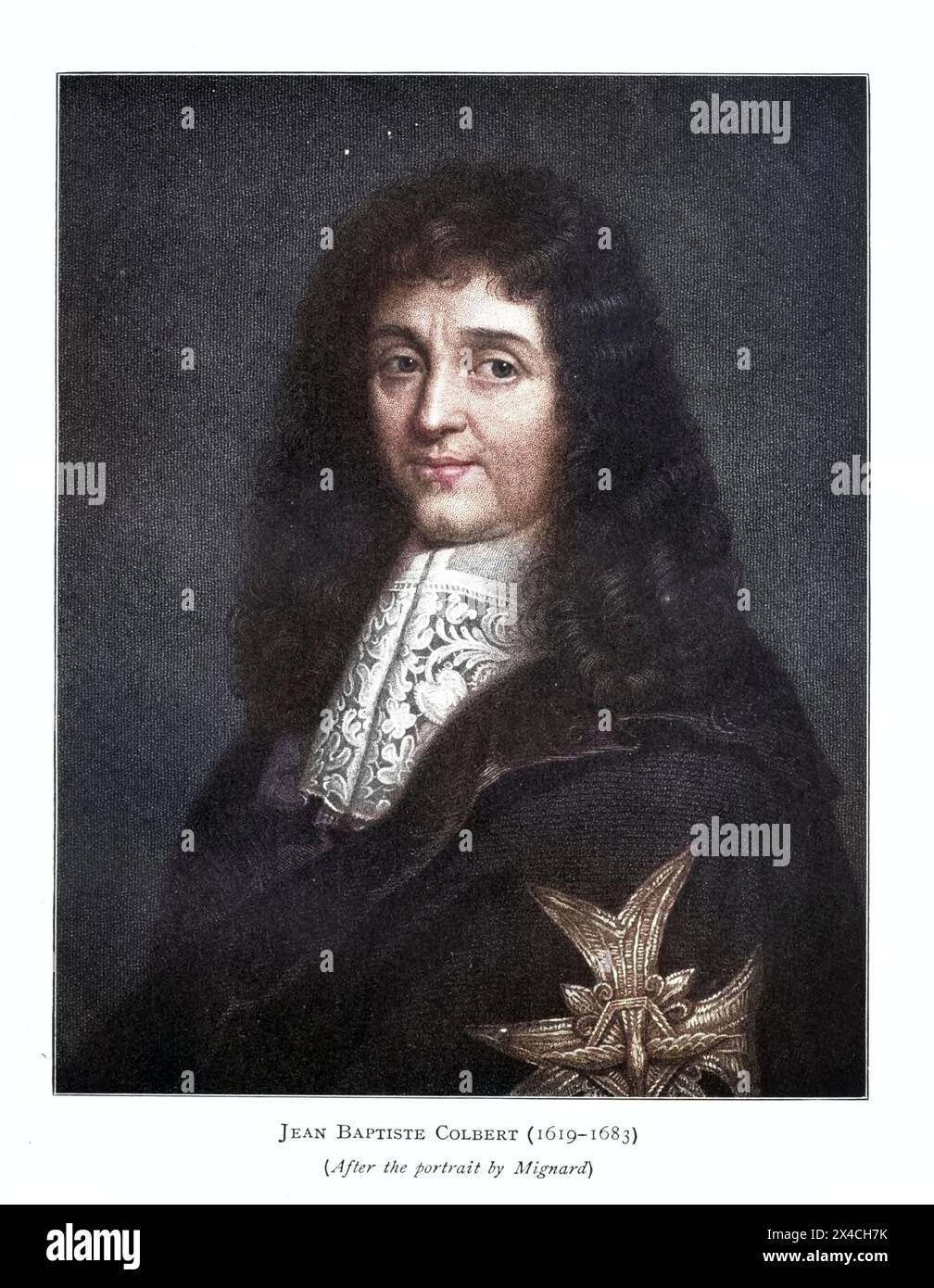 Jean Baptiste Colbert (1619-1683) colourized The French revolution from ...