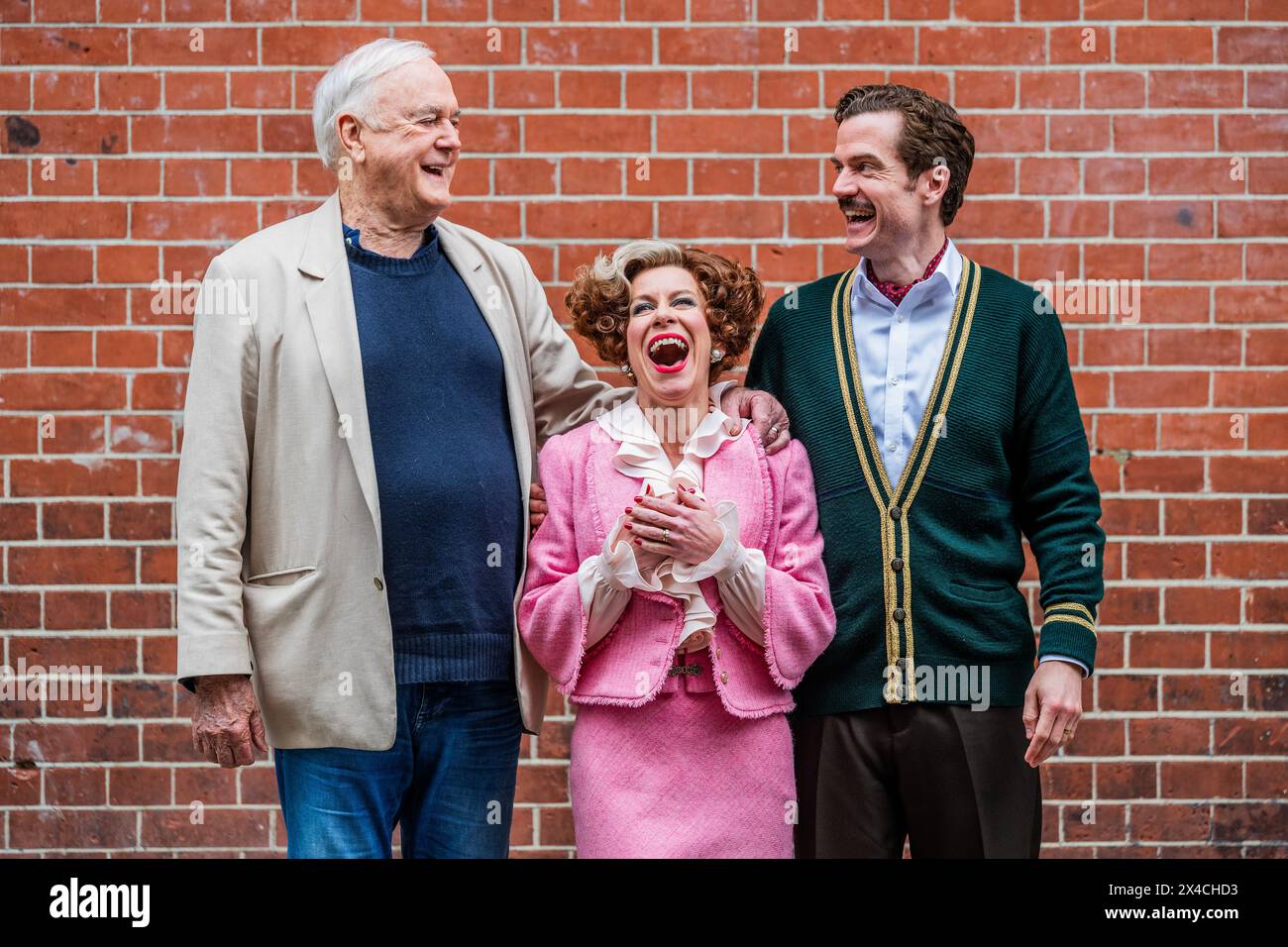 London, UK. 2nd May, 2024. John Cleese with Basil, played by Adam ...