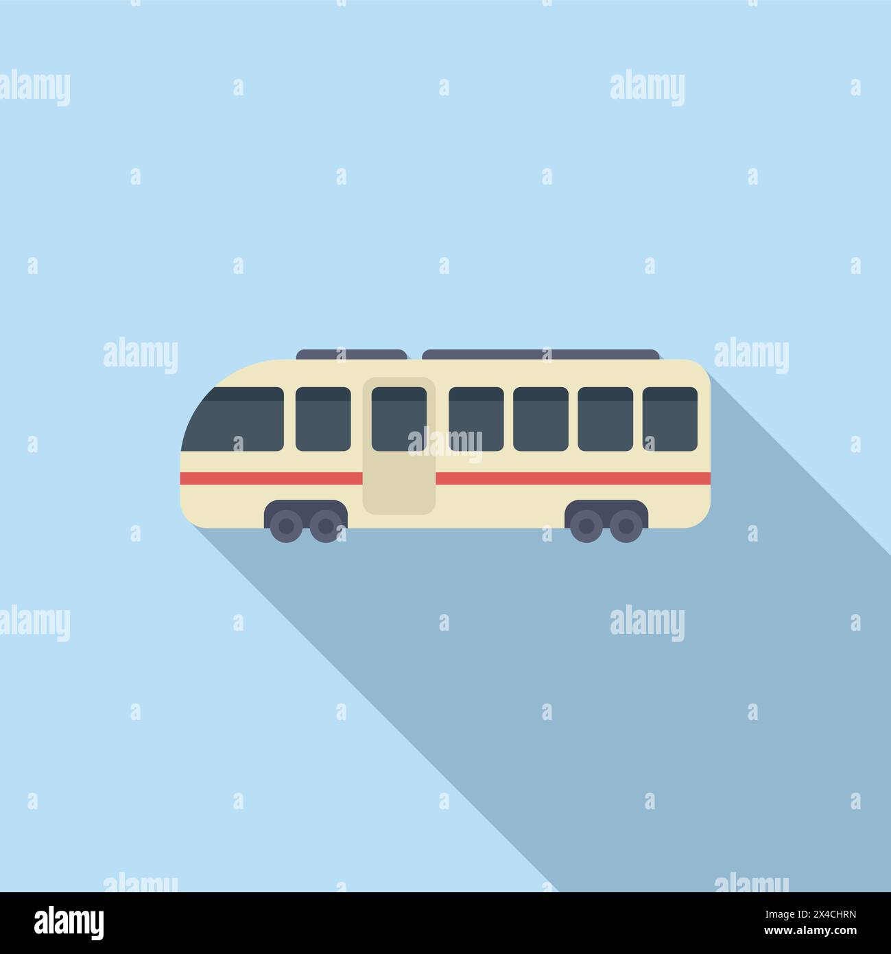 Side view move of train icon flat vector. Train wagon. Modern fast ...