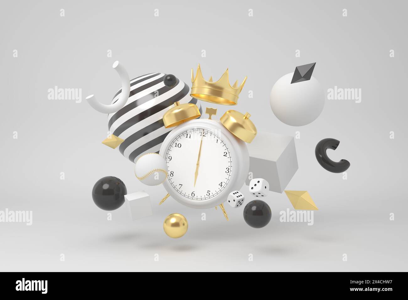 Crown clock hi-res stock photography and images - Alamy