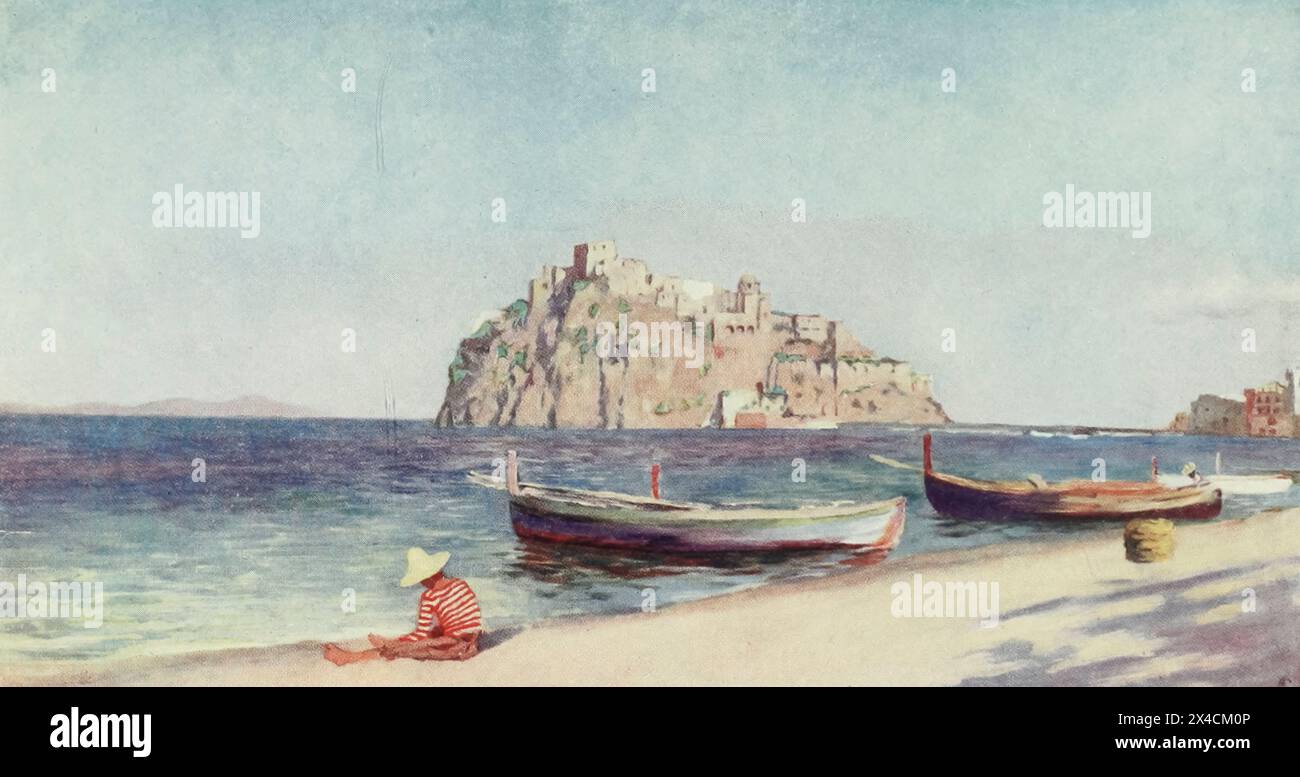 Castle of the Pescara, Ischia Once the home of Vittoria Colonna from ...