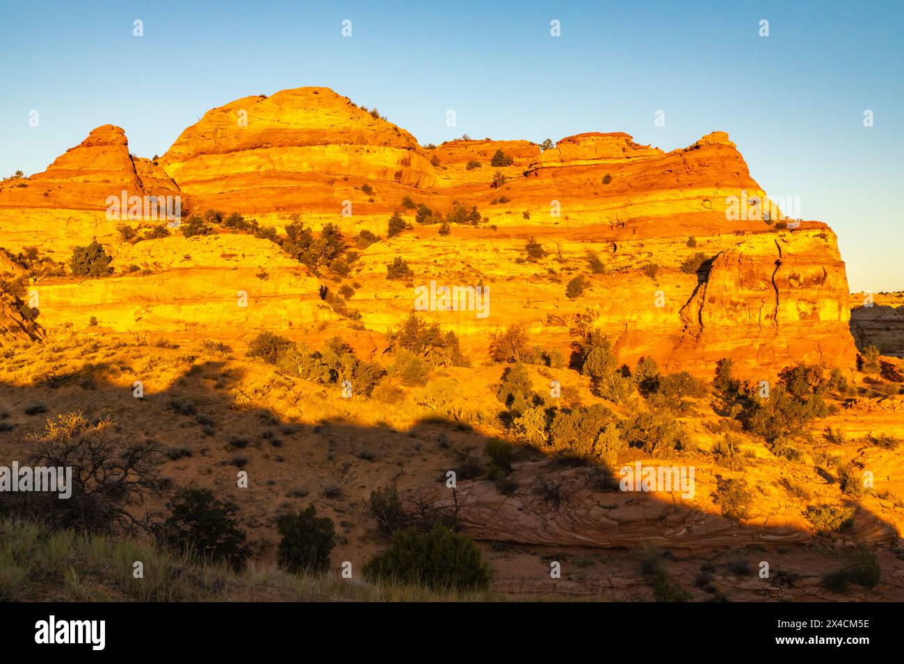 USA, Utah, Grand Staircase Escalante National Monument. Cliff rock ...