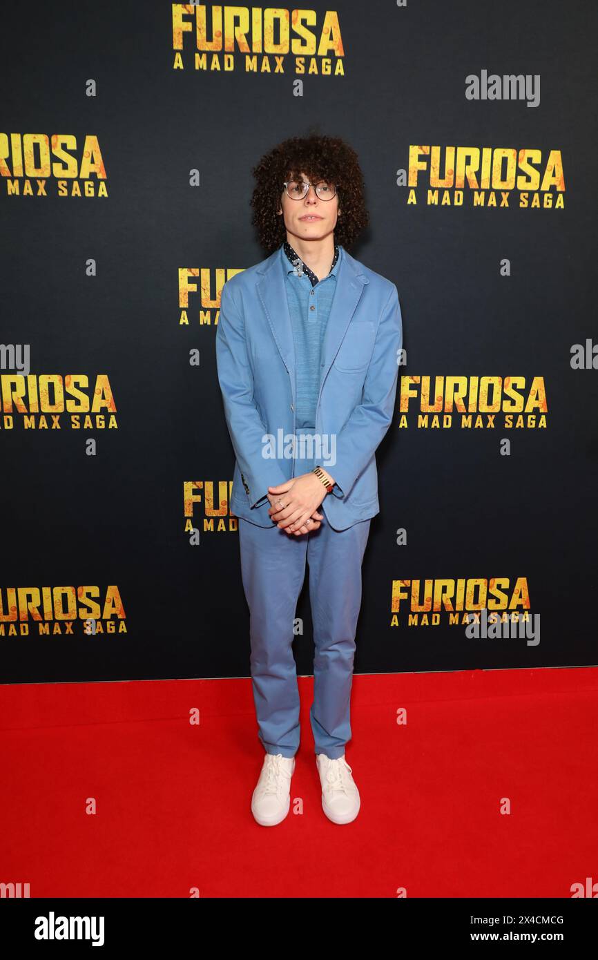Sydney, Australia. 2nd May 2024. Reece Feldman arrives on the red ...