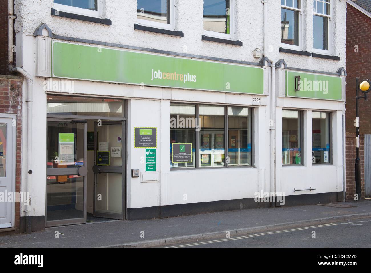 The building of job centre plus in Ringwood, Hampshire in the UK Stock ...