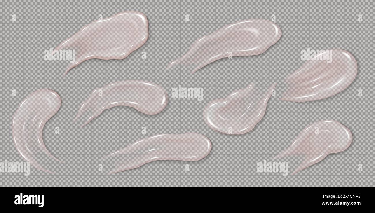 Human blood smear light microscope Stock Vector Images - Alamy