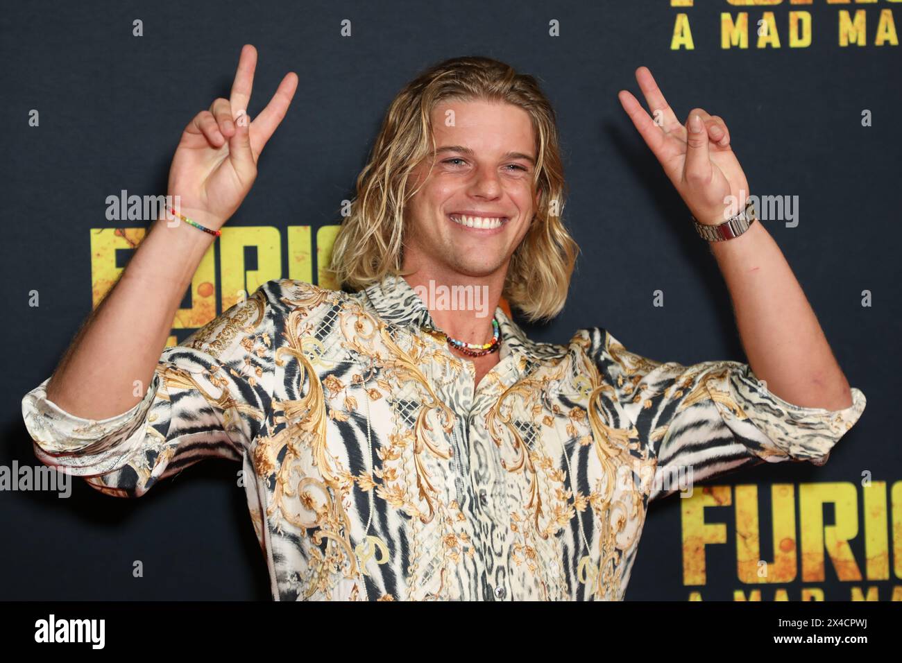 Sydney, Australia. 2nd May 2024. Alex Hayes arrives on the red carpet ...
