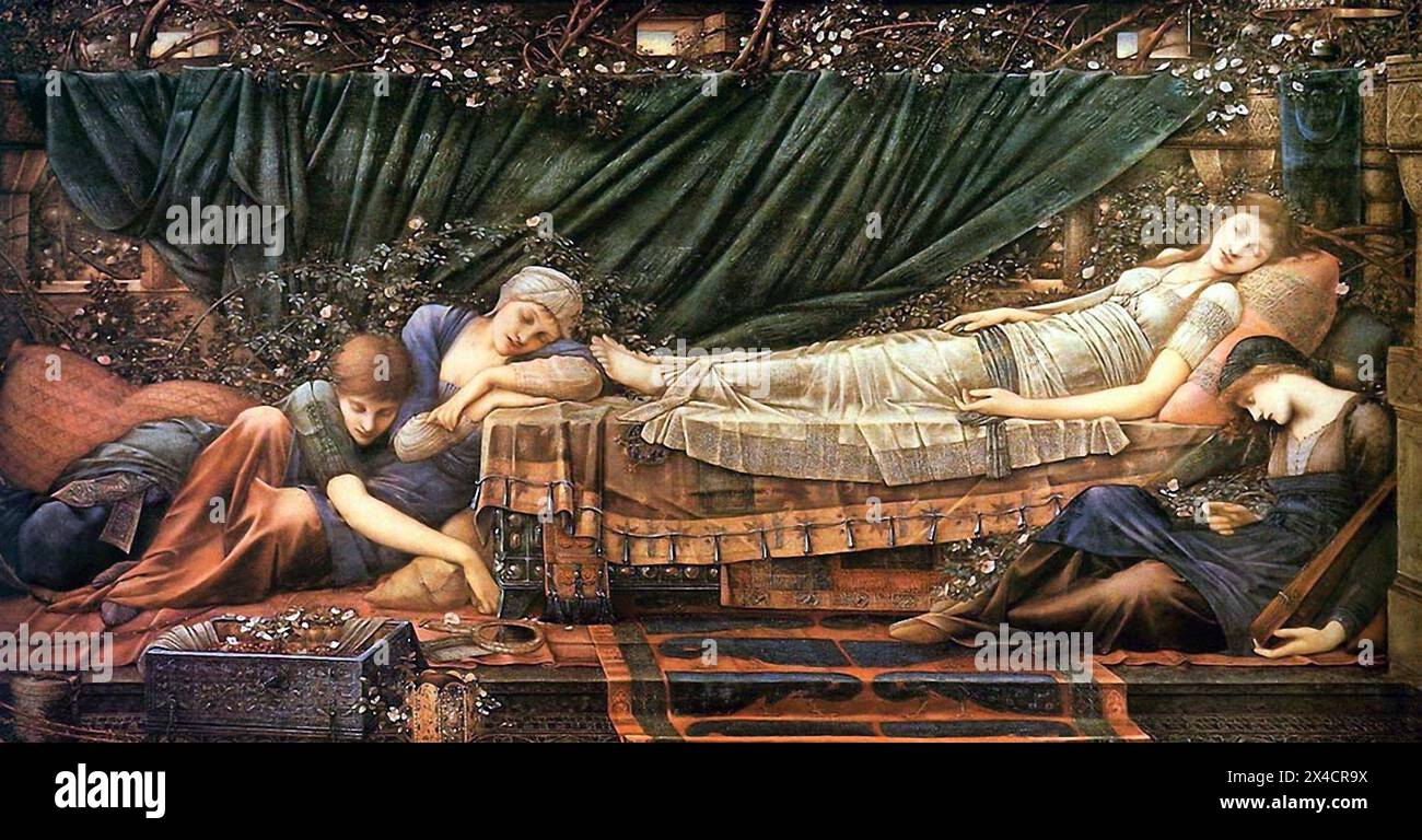 Buscot park briar rose hi-res stock photography and images - Alamy