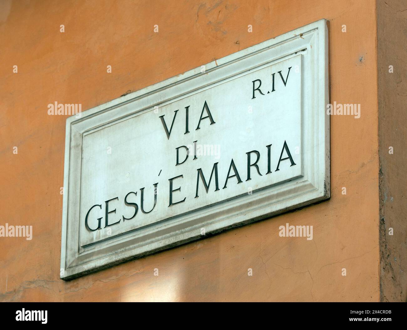 Via gesu e maria hi-res stock photography and images - Alamy