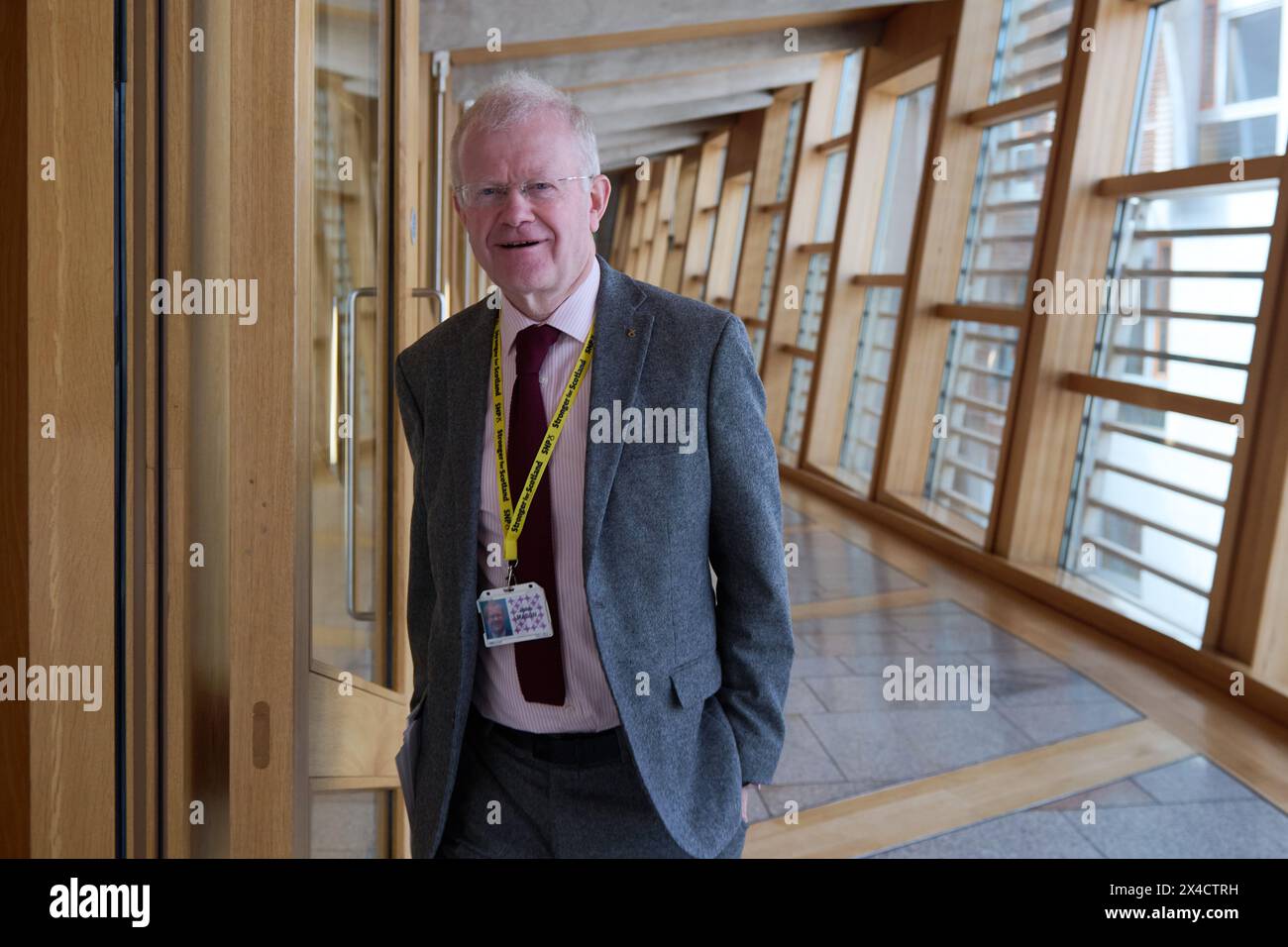 Edinburgh Scotland, UK 02 May 2024. John Mason MSP at the Scottish ...