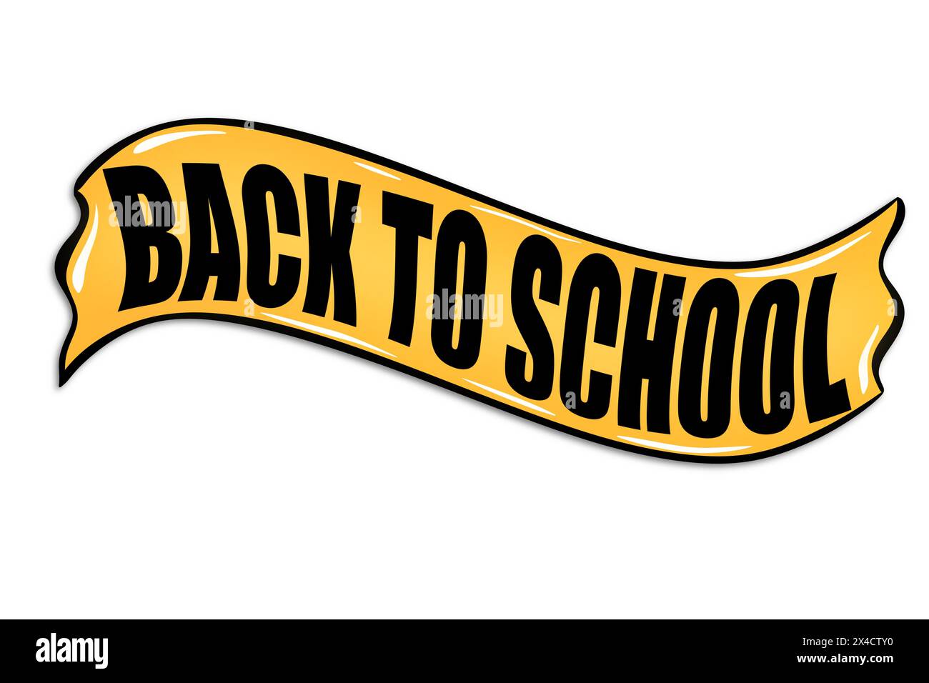 Cartoon back to school clipart illustration, isolated Stock Photo - Alamy