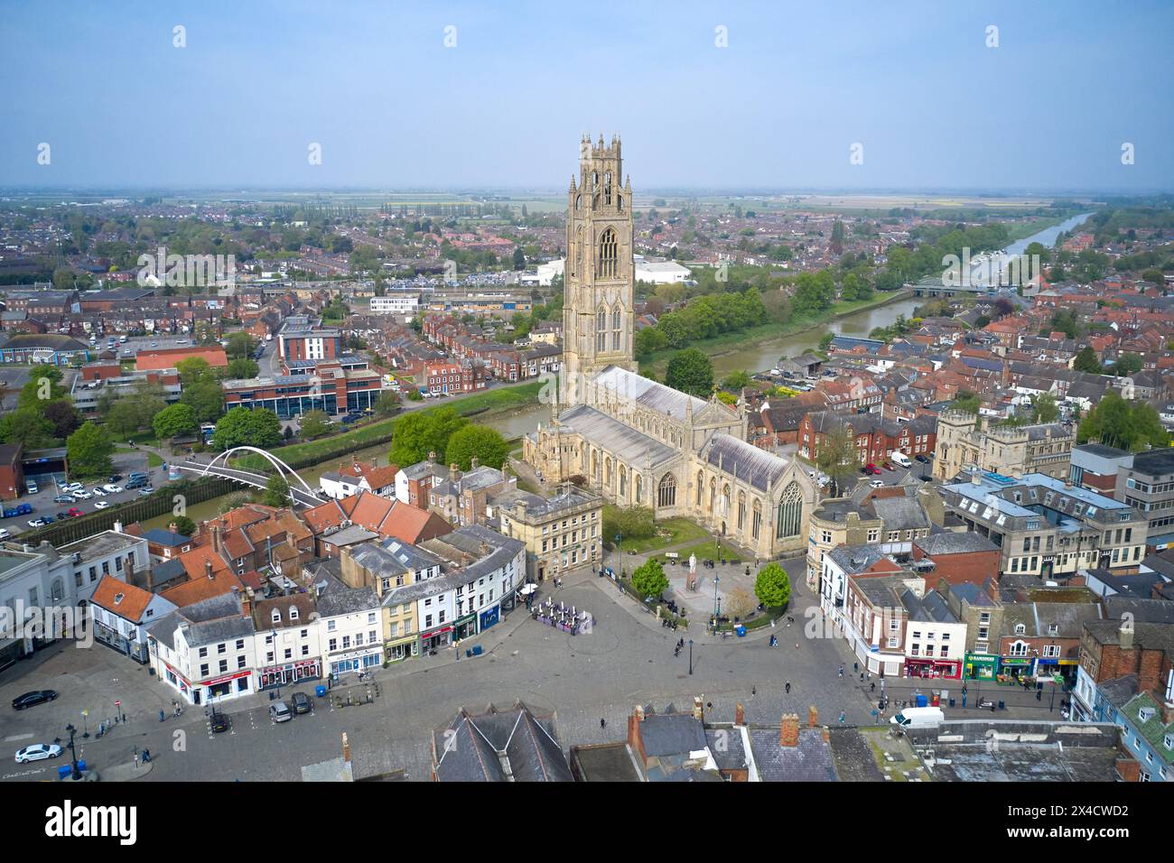 Boston is a market town and inland port in the borough of the same name ...