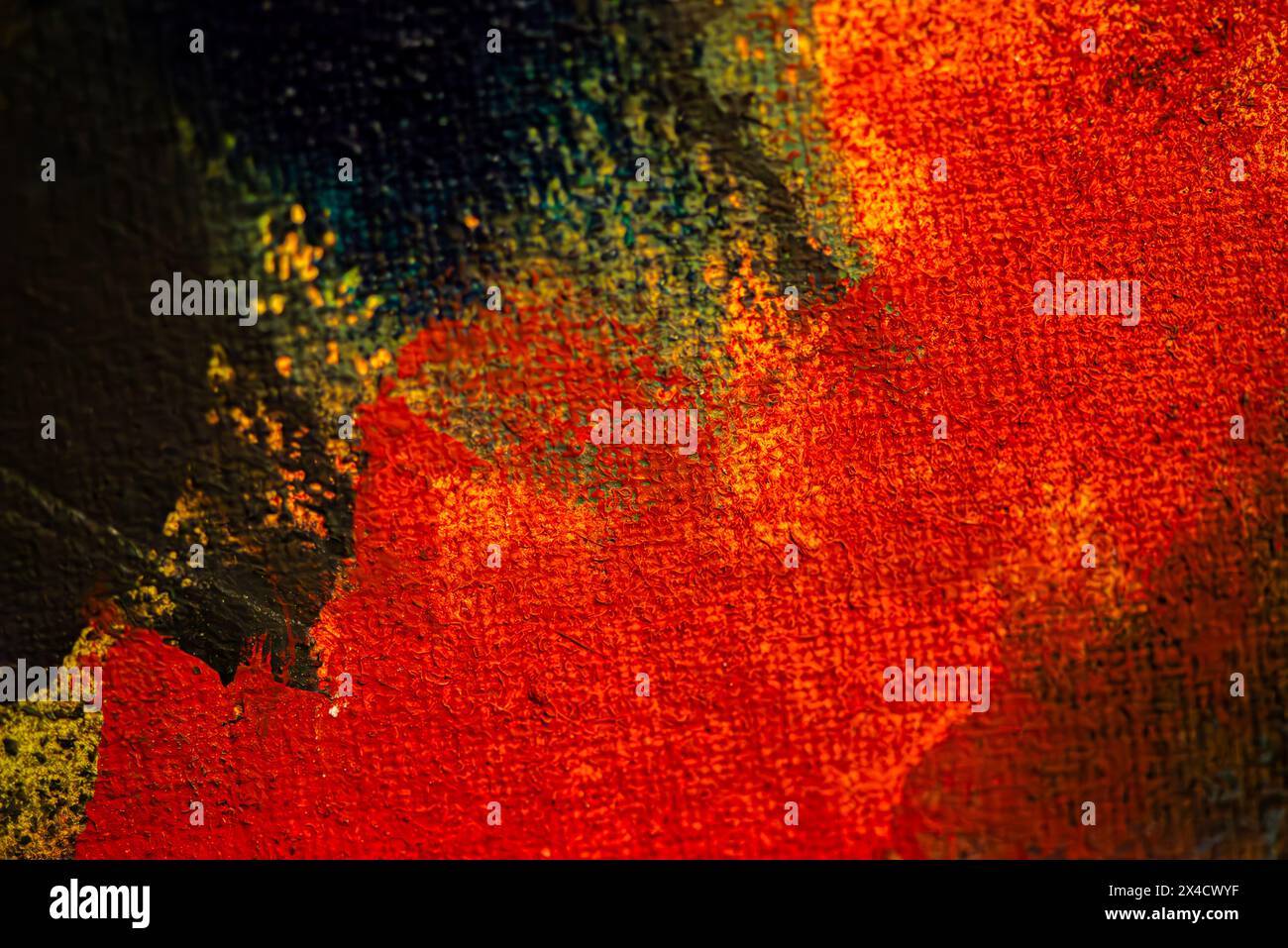 A captivating macro photo captures the rich texture and vibrant colors ...